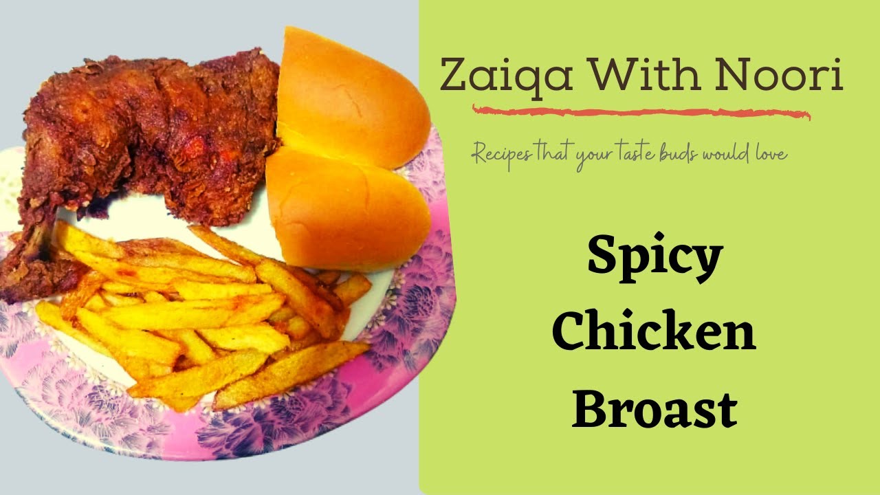 How to make spicy chicken broast at home | Masala Broast - YouTube