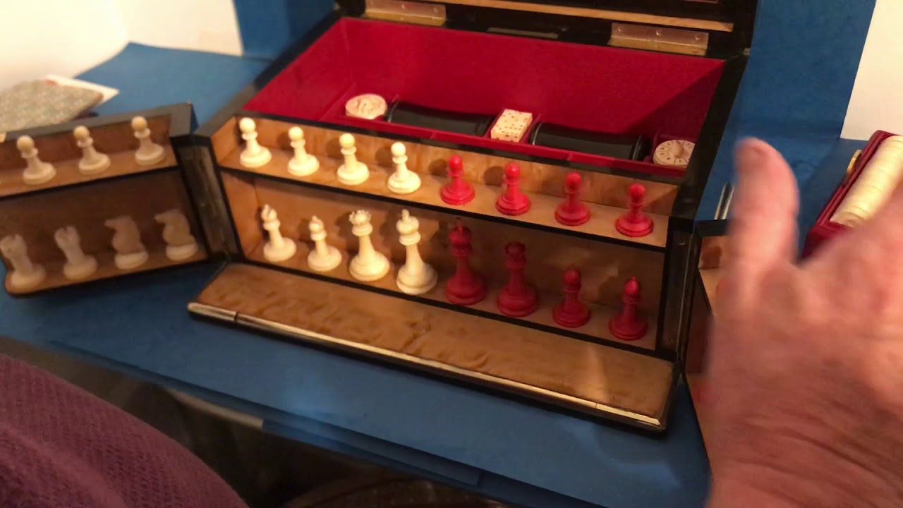 Victorian Compendium Games Box. - YouTube