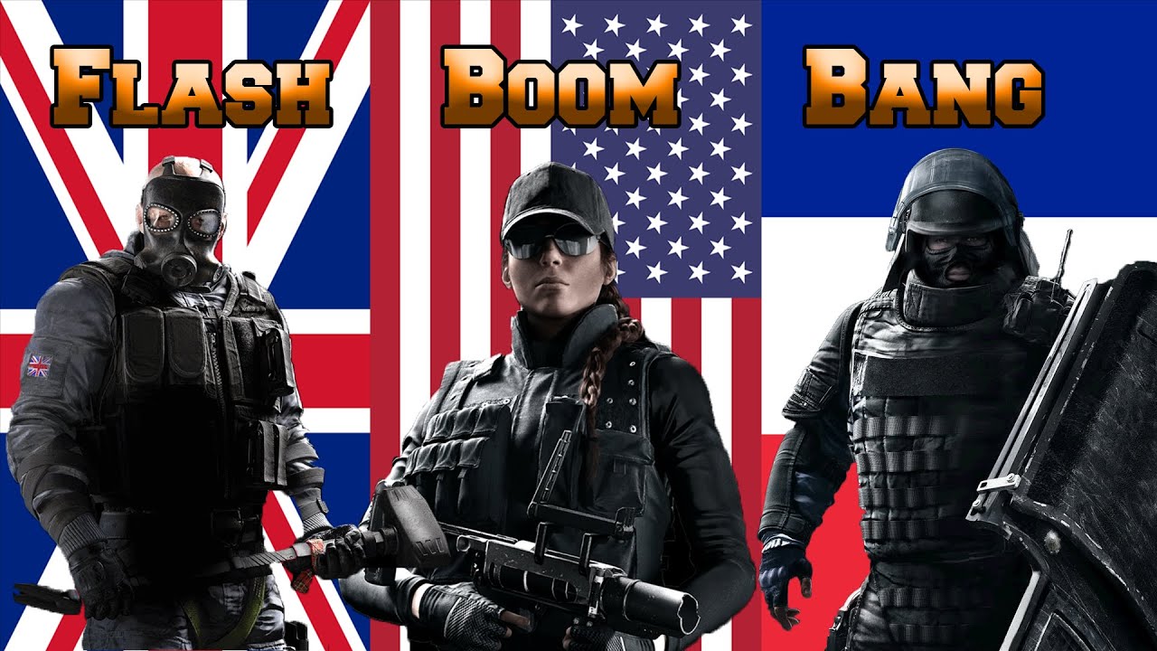 Tom Clancy's Rainbow Six: Siege - Flash, Boom, Bang - YouTube