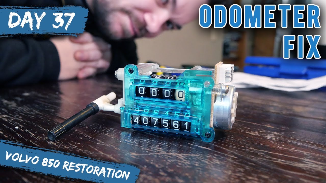 Volvo 850 Restoration - Odometer Repair And Adjustment - YouTube