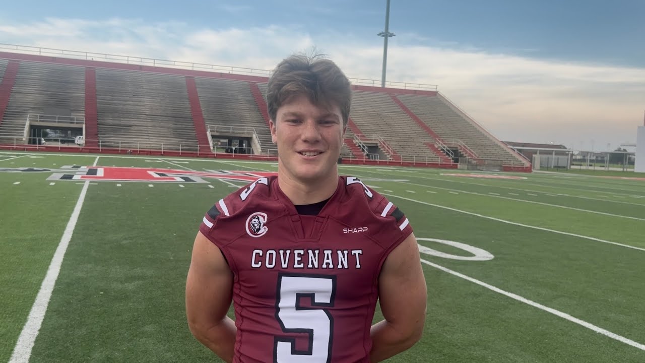 Covenant Christian RB Connor Lally gives thoughts on senior season ...