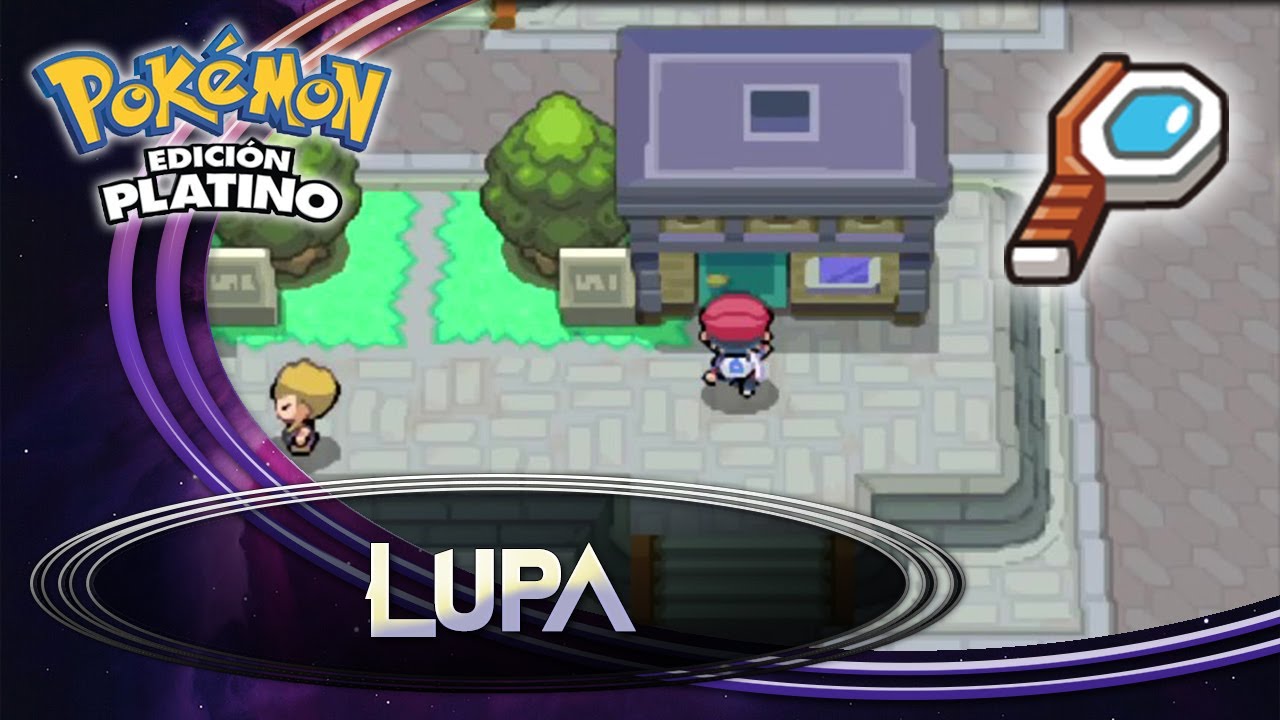 Cómo CONSEGUIR la LUPA en POKÉMON PLATINO 💥 GUÍA POKÉMON PLATINO - YouTube