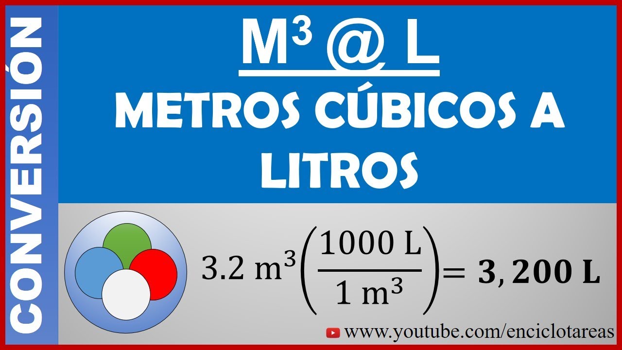 Conversi n De Metros C bicos A Litros m A L Parte 2 modo F cil