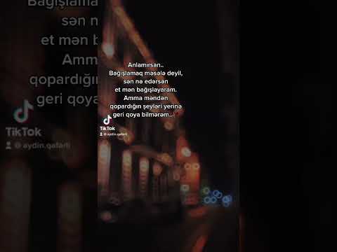 Tik-Tok Men ne dedim yandi canim..🥀