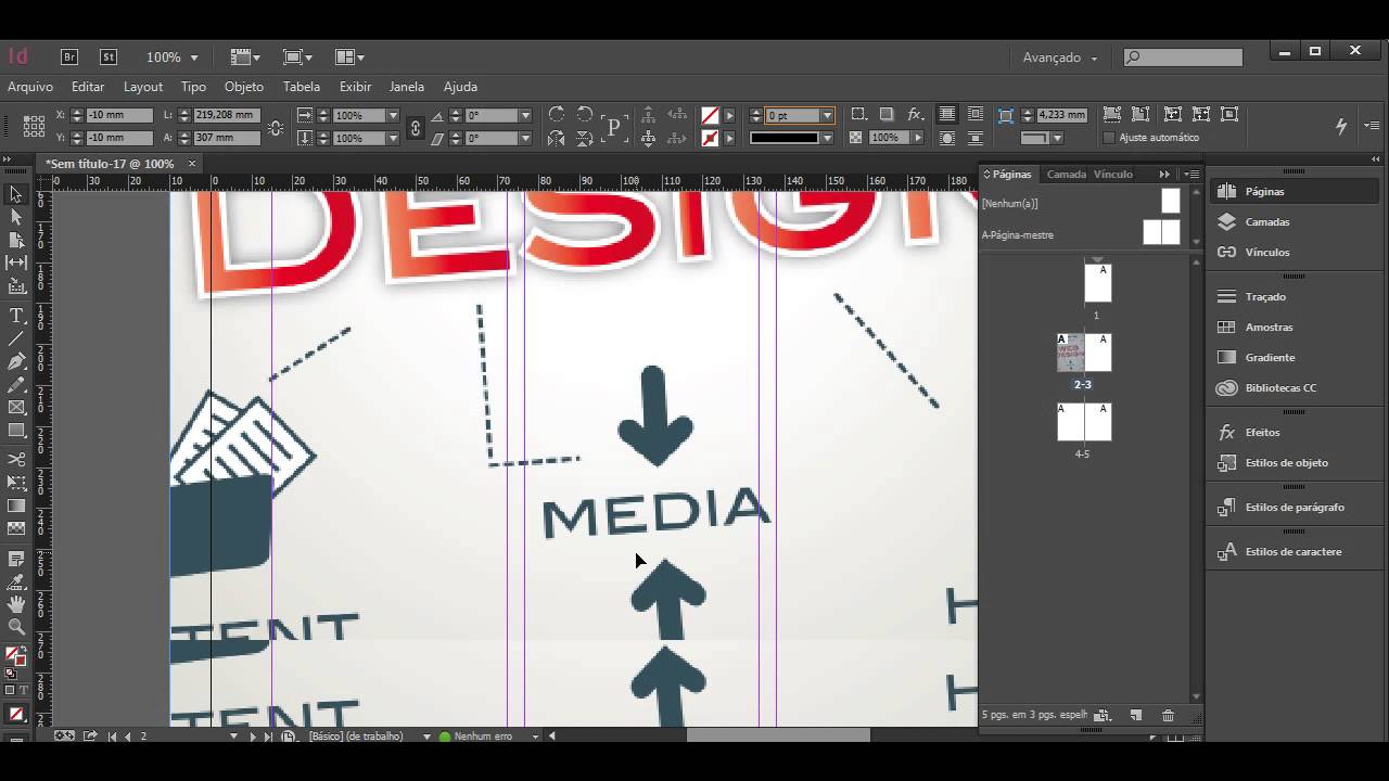 Curso de Indesign CC - Aula 04 - Inserindo Imagens - YouTube