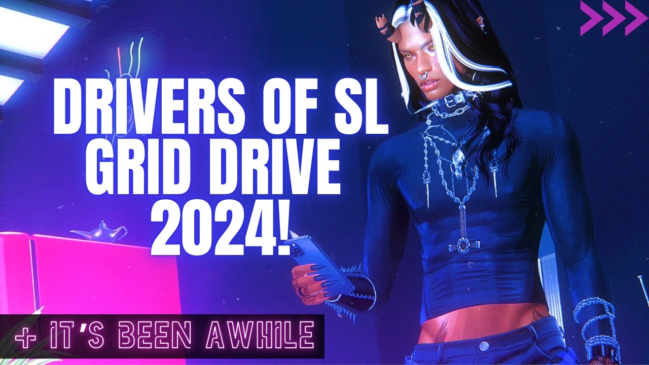 Grid Drive | Driving In SL | Second Life - YouTube