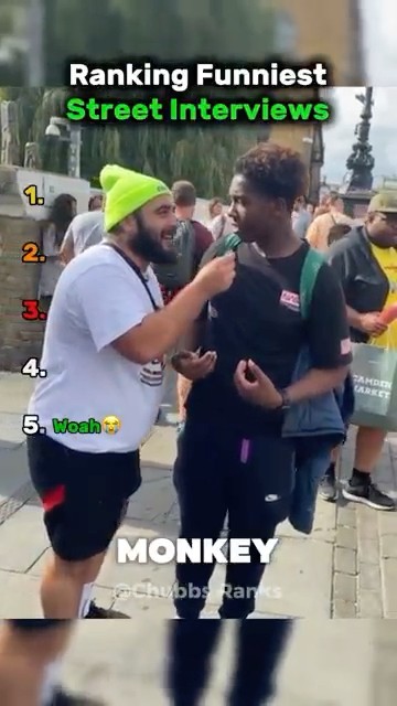 Ranking The FUNNIEST Street Interviews! - YouTube