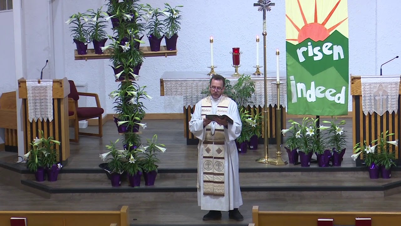 First Lutheran Church Easter Sunday Service - YouTube
