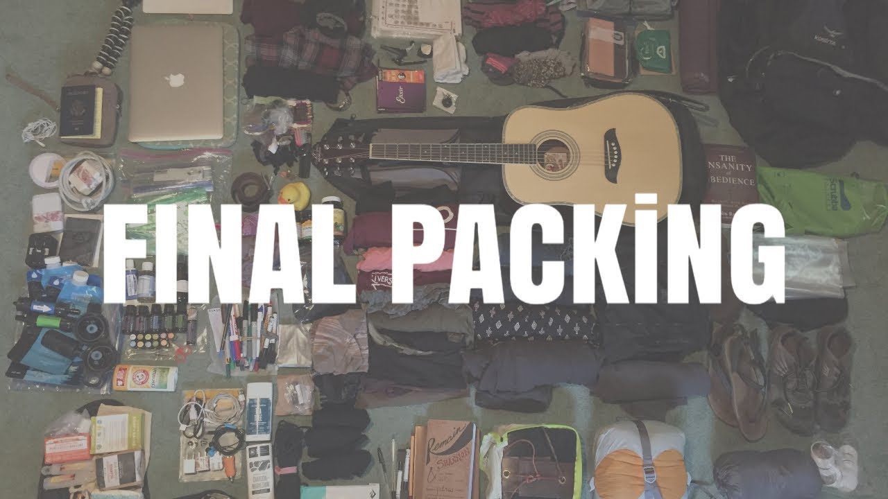 FINAL WORLD RACE PACKING | vlog - YouTube