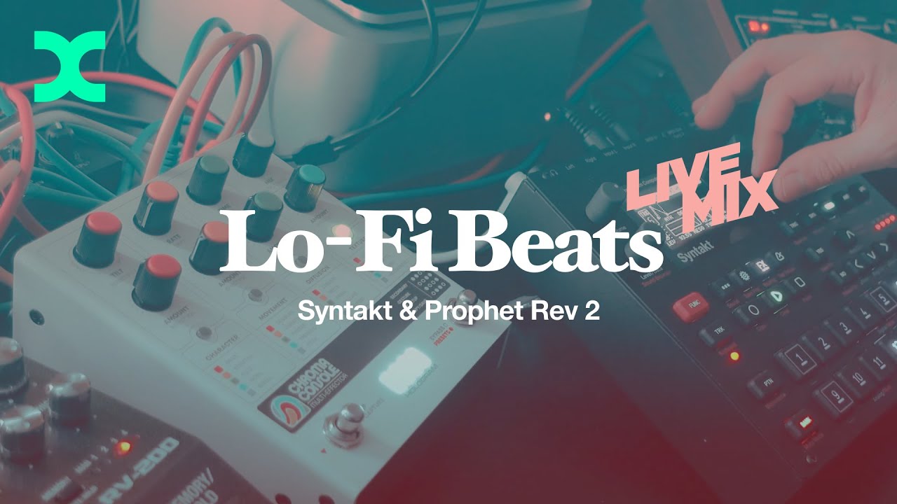 Lo-Fi Beats DAWless Live Mix - Syntakt x Prophet Rev 2 x Chroma Console x Boss RV-200 - YouTube