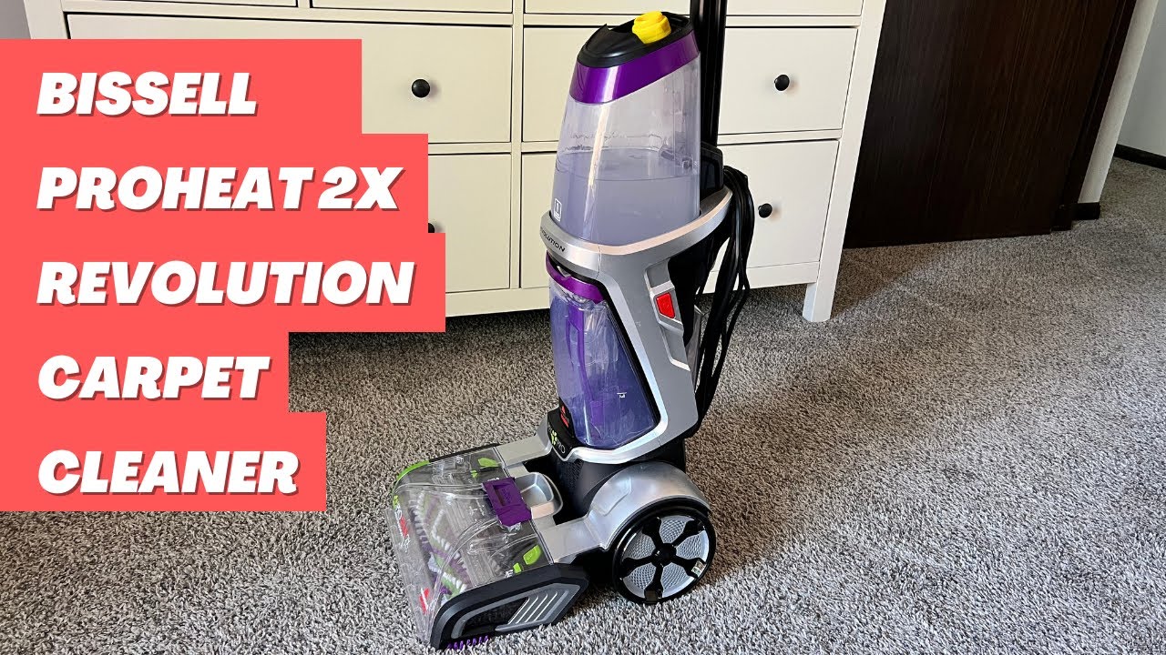 BISSELL ProHeat 2X Revolution Pet Carpet Cleaner Review - YouTube