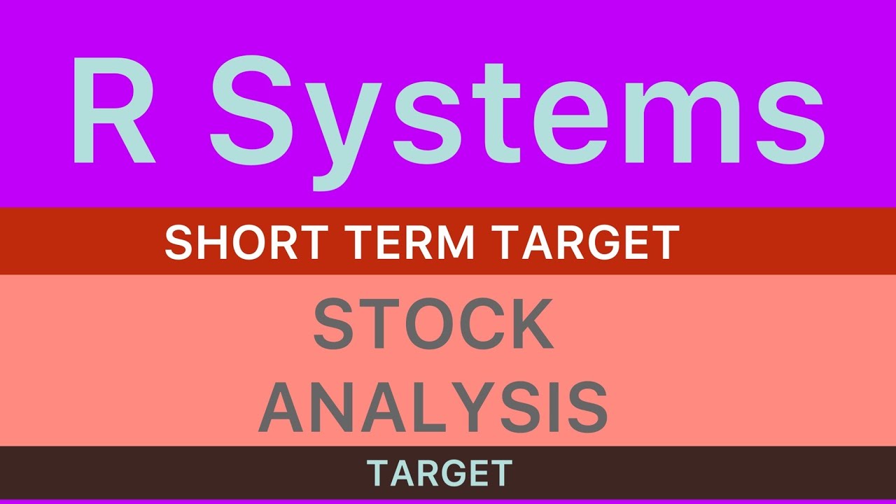 R Systems share analysis | R systems share news analysis target stock ...