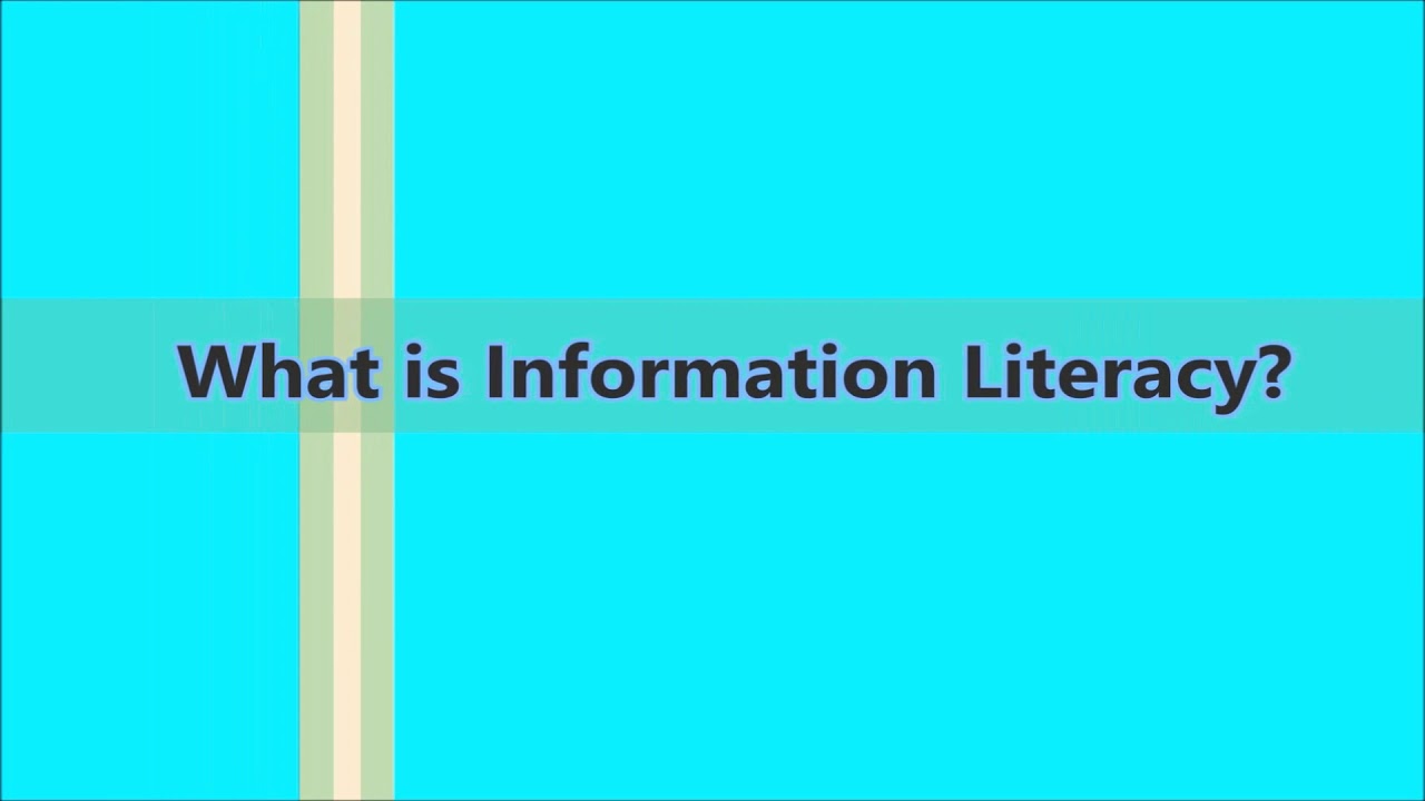 Components of Information Literacy - YouTube