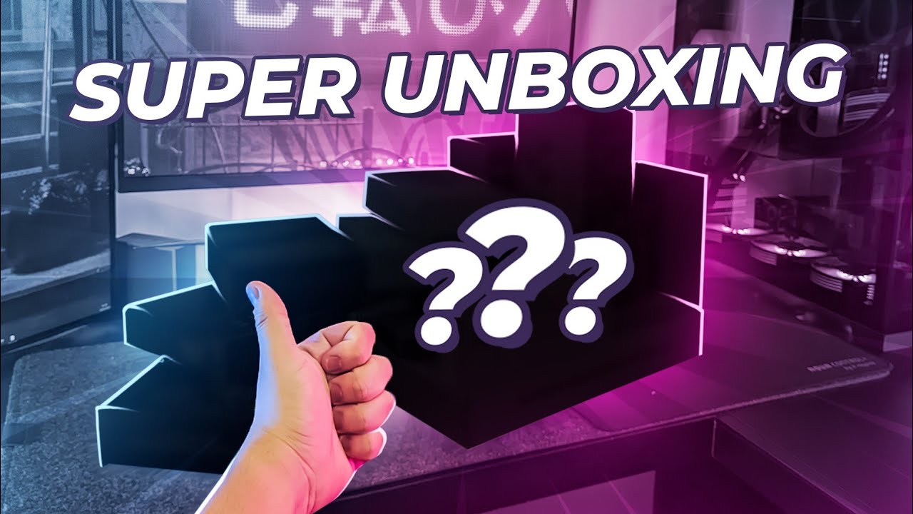 MELHORE seu SETUP com esses ITENS! SUPER UNBOXING - POV - YouTube