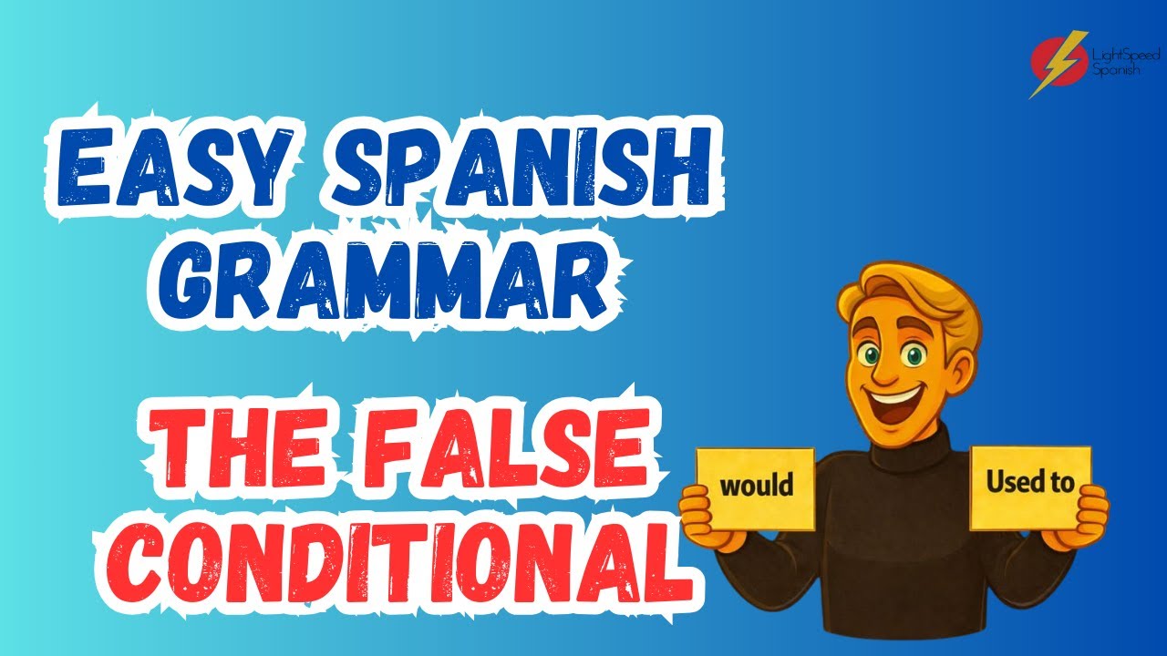 Are you Using “Would” Wrongly in Spanish? | Easy spanish Grammar - YouTube