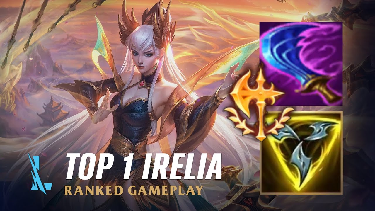 Wild Rift IRELIA - TOP 1 Divine Sword Irelia S14 Ranked Gameplay ...