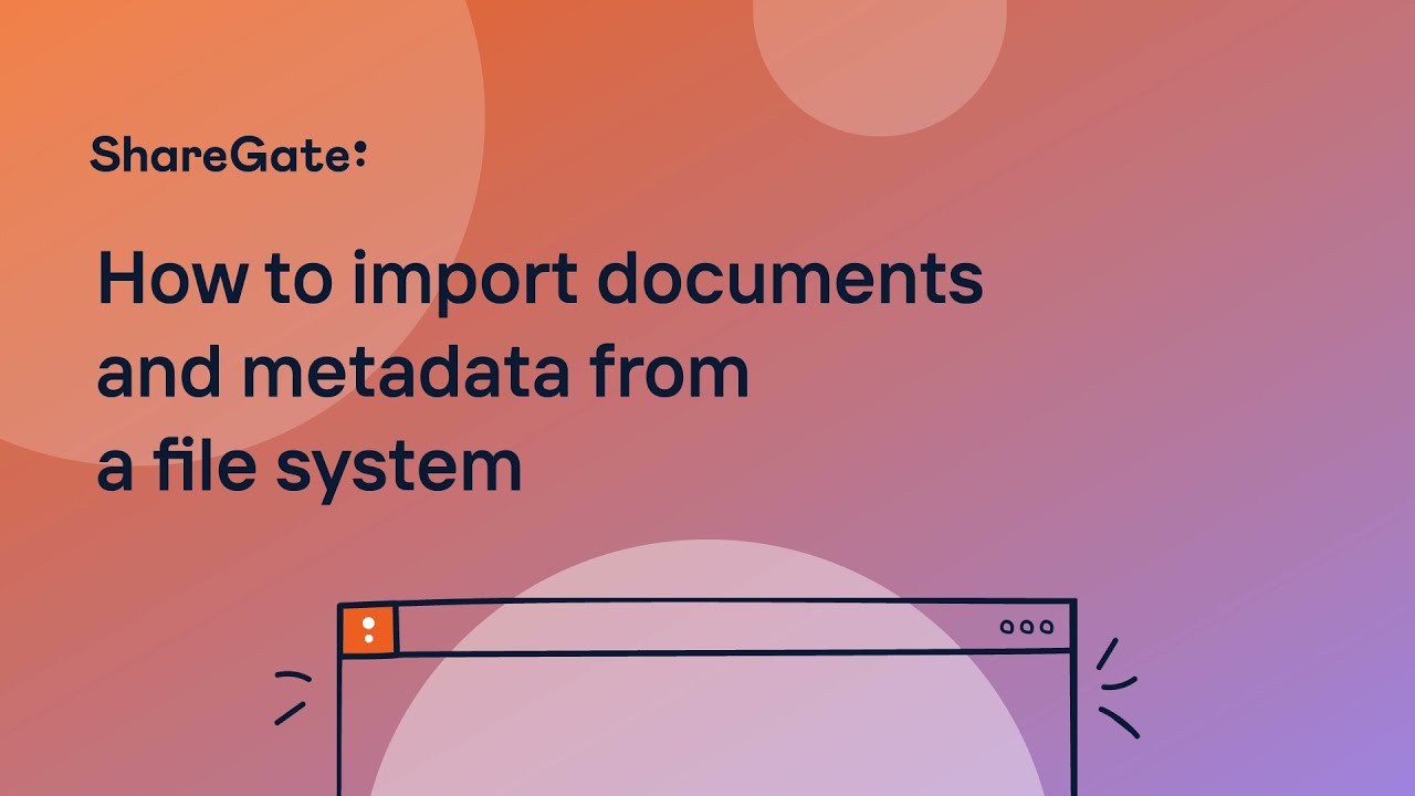 How To Import Documents And Metadata From A File System To SharePoint How To Import Documents And Metadata From A File System To SharePoint