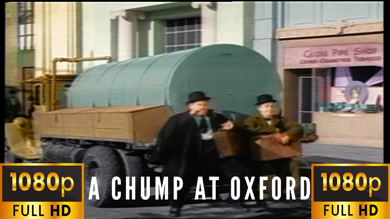 A Chump at Oxford. Laurel and Hardy(1940) Colour HD - YouTube