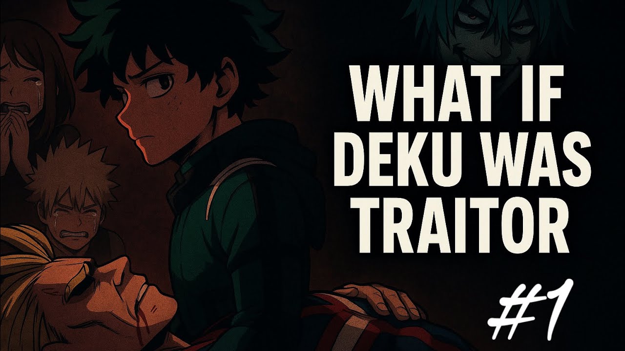 What If Deku Was the Traitor| Part1|The End of Hero Society| # ...