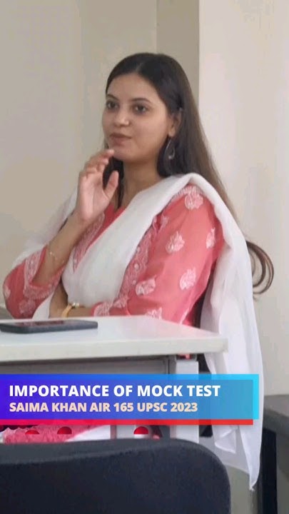 How to Stay Calm during UPSC IAS Interview | Saima Khan AIR 165 2023 ...