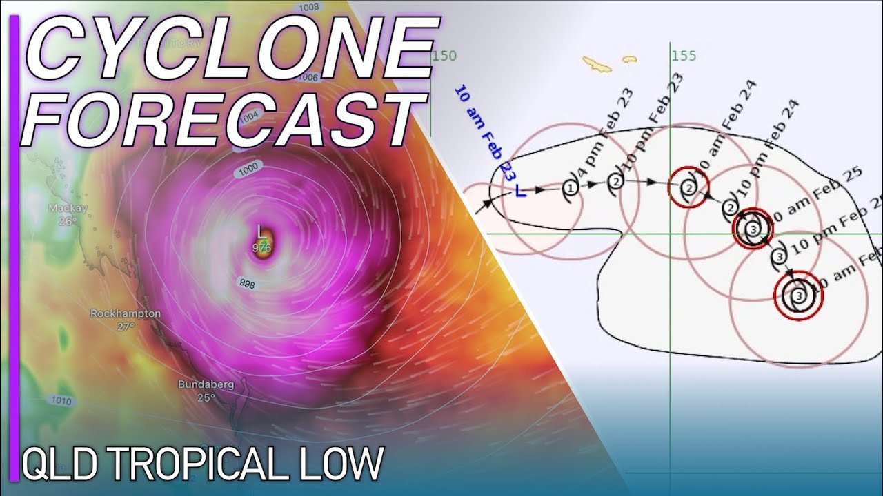 A Tropical Cyclone is Rapidly Developing in the Coral Sea and is ...