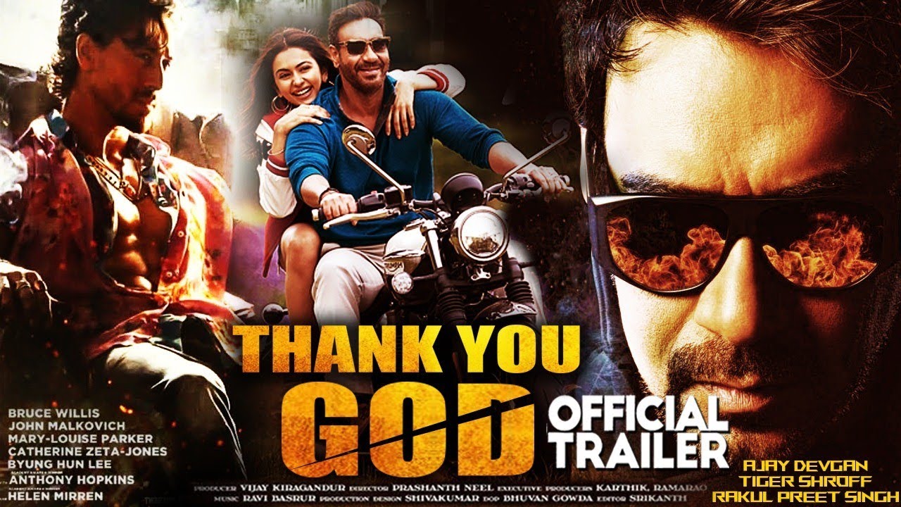 Thank You God - Official Trailer ! Ajay Devgan ! Tiger Shroff ! Rakool ...