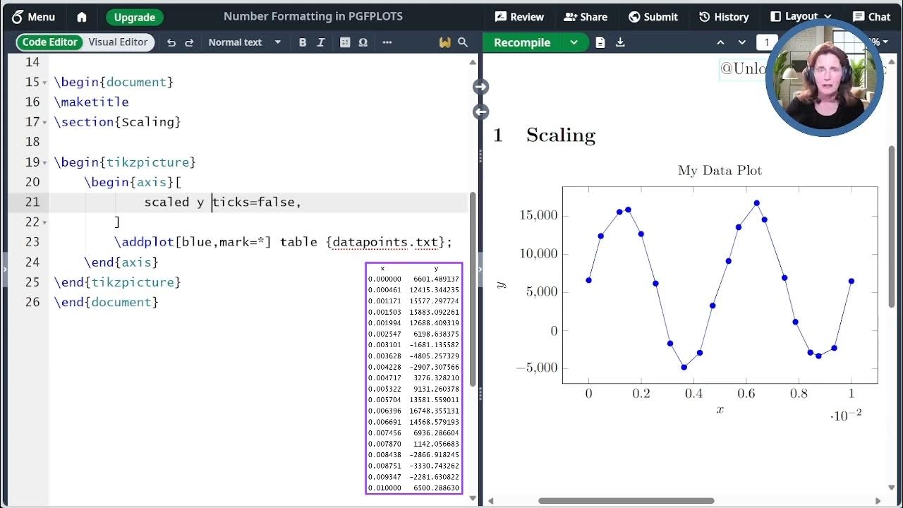 Number Formatting in PGFPLOTS | Unlocking LaTeX Graphics - YouTube