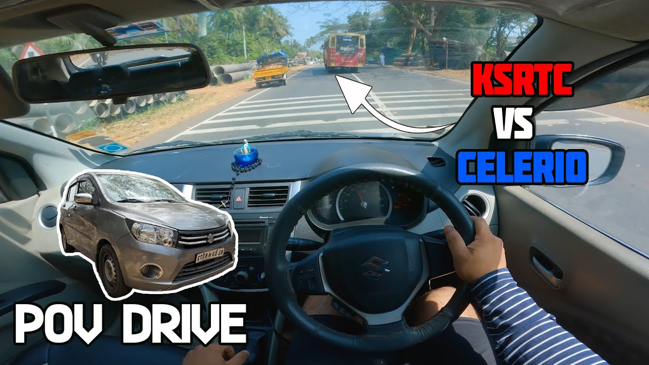 MARUTI SUZUKI CELERIO 2015 | CITY POV DRIVE | KERALA ROADS | 67Hp - 90Nm | GOPRO 4K | - YouTube