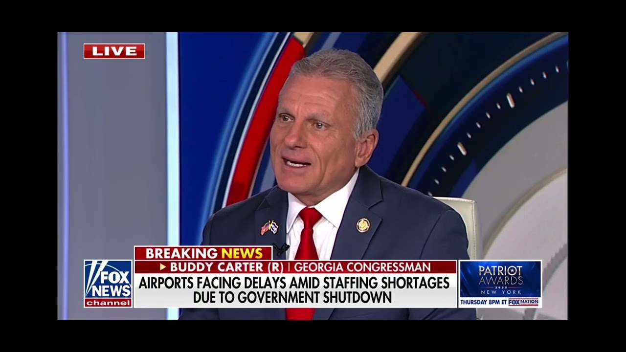 Rep. Carter Slams Democrats for Using Americans as ‘Leverage ...