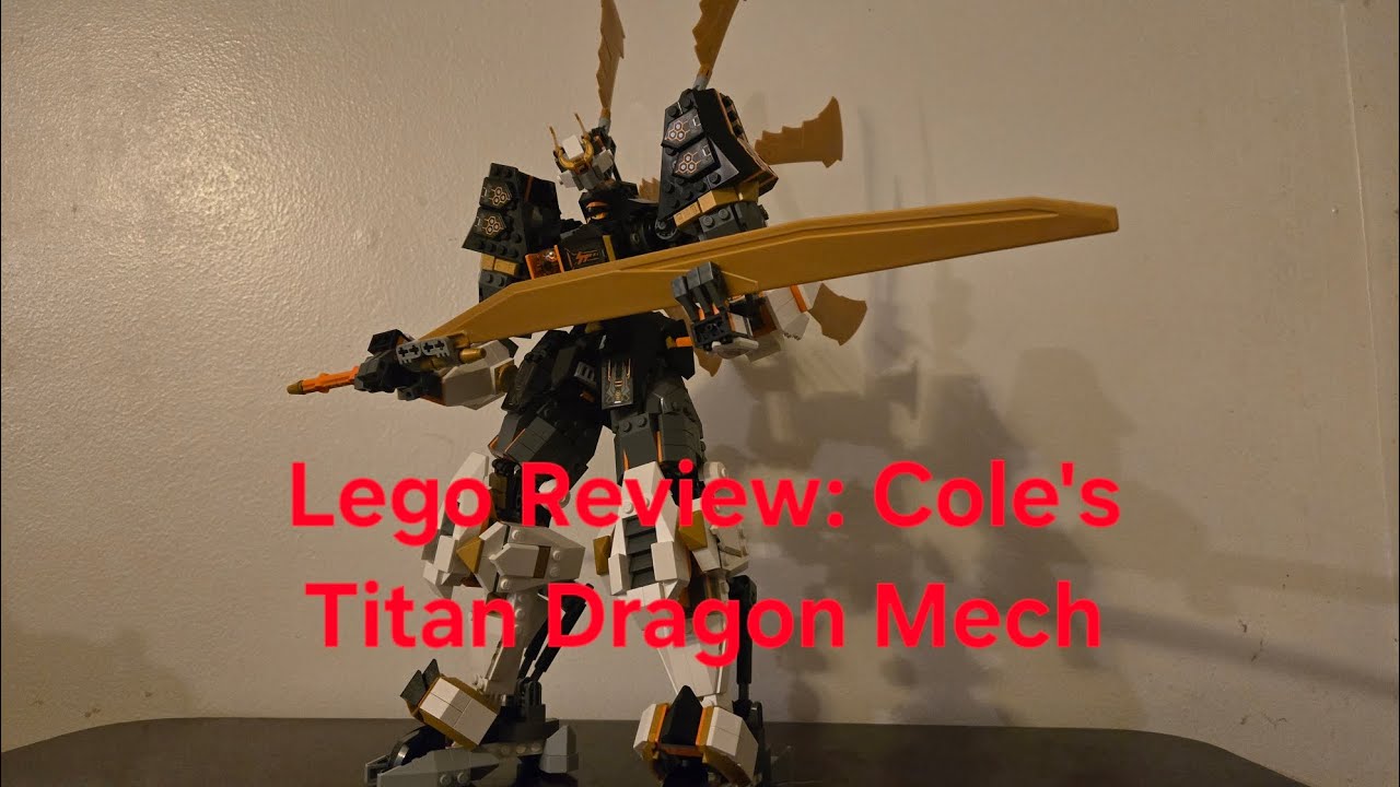 Lego Review: Cole’s Titan Dragon Mech - YouTube