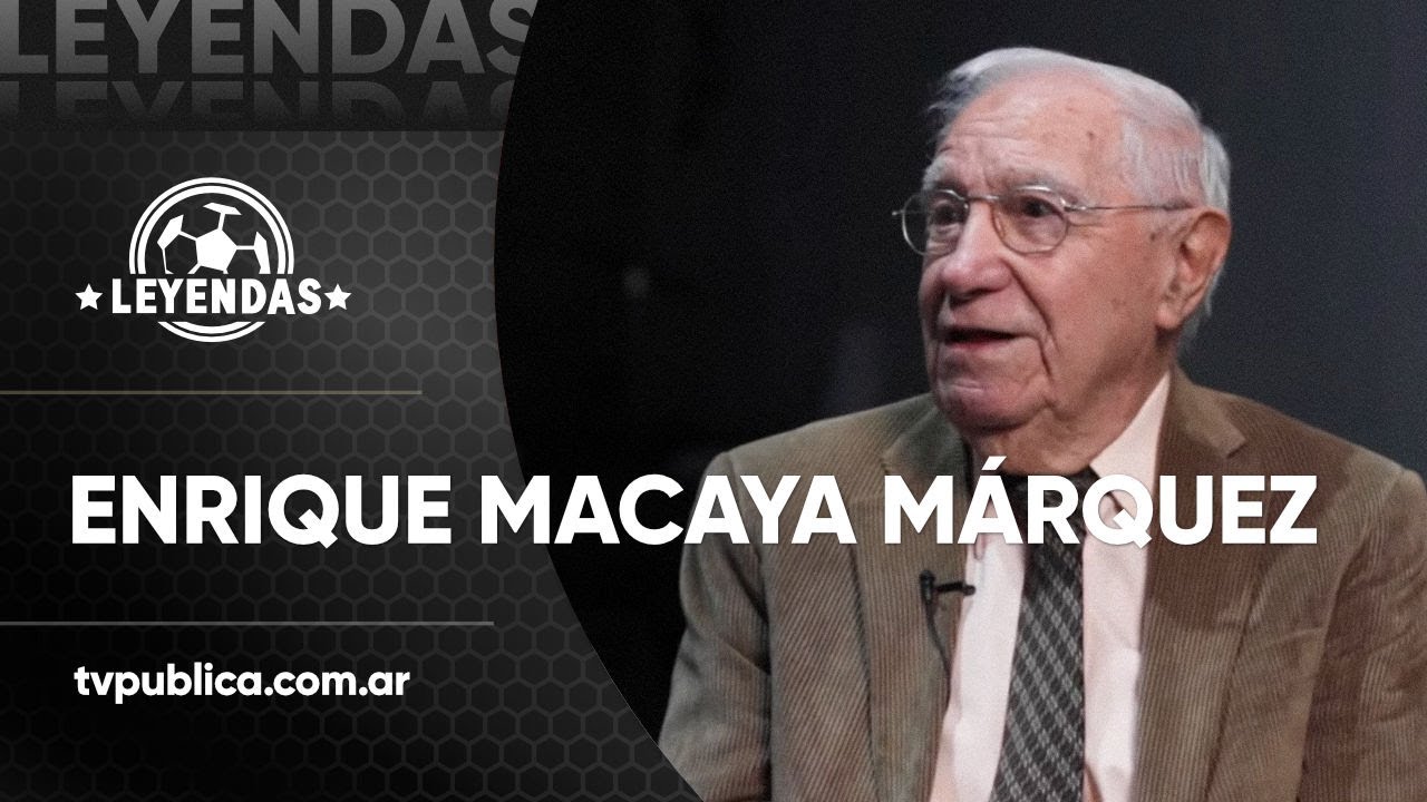 Entrevista a Enrique Macaya Márquez - Leyendas - YouTube