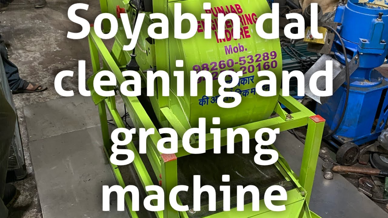 Soyabin dal cleaning and grading machine 📲📞☎️ +91 90983 83797 - YouTube