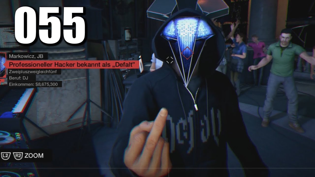 Watch Dogs Gameplay German Part 55 Defalt Club (Let's Play Deutsch PS4 ...
