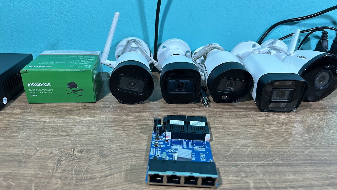 CFTV NA FIBRA ÓTICA - YouTube