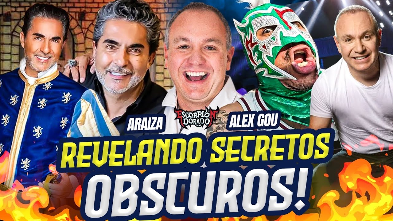 Raúl “el Negro” Araiza y Alex Gou #AlVolante Anécdotas prohibidas ...