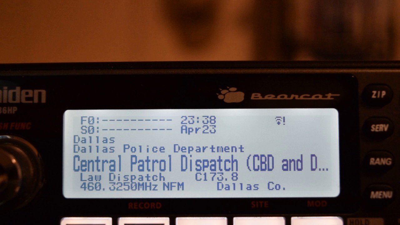 Scanning of the BCD536HP - Decatur, TX - YouTube