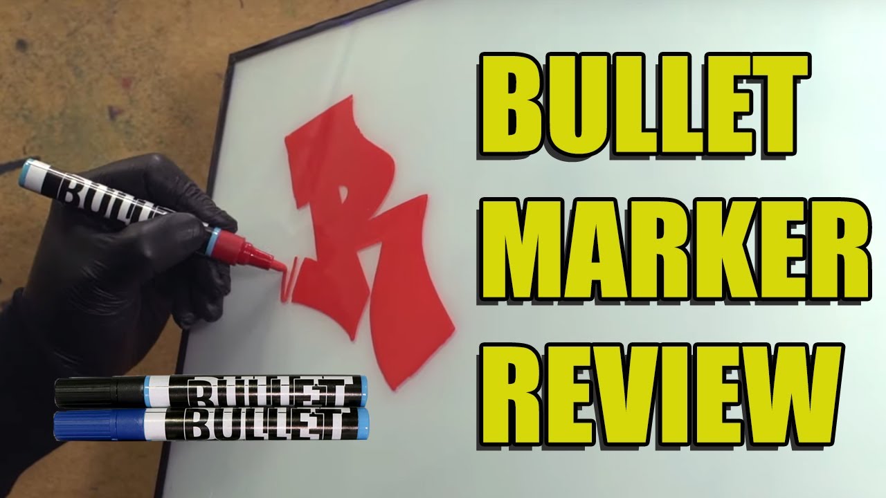 BULLET MARKER REVIEW (Paint Pen) - YouTube