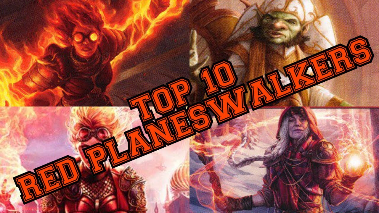 MTG TOP 10: Red Planeswalkers - YouTube