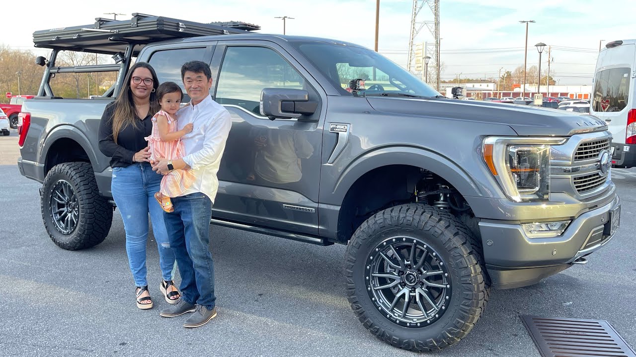 2021 Ford F150 Limited 6" Lifted Everest Overland Edition Full Build ...