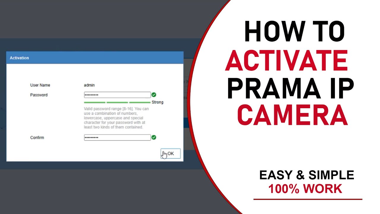 How to Activate New Prama IP Camera | IPC Setup - YouTube