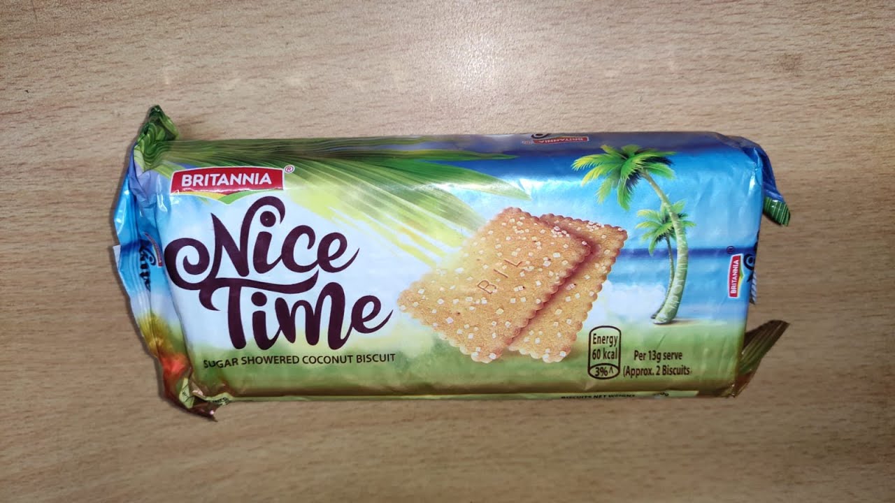 Britannia Nice Time Coconut Biscuits || Review Master - YouTube