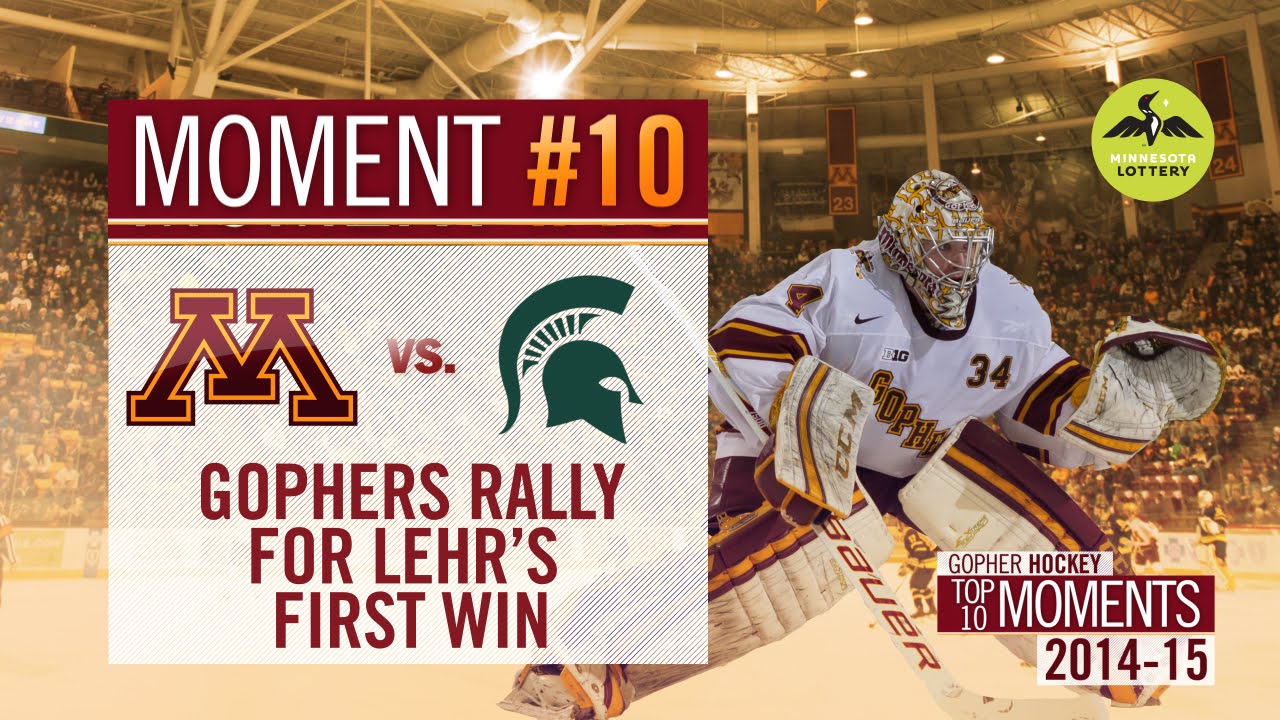#10: Gophers Rally For Lehr's First Win vs. Michigan State (Gopher ...