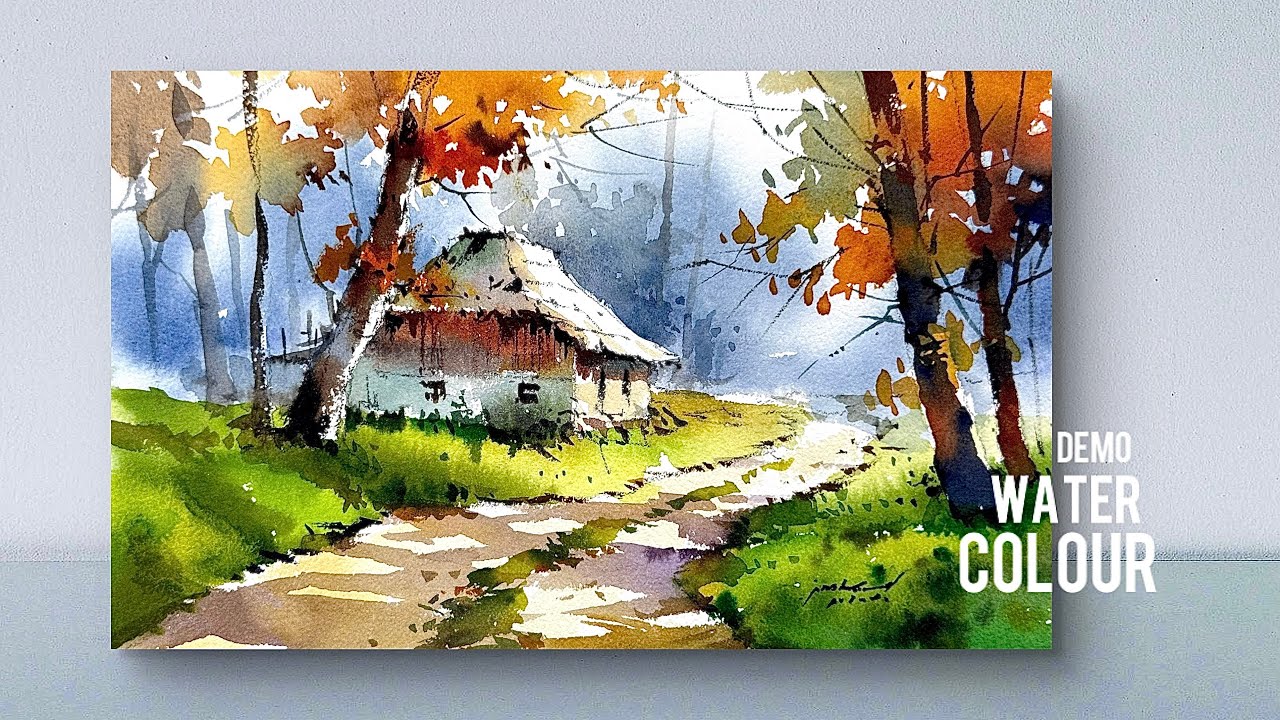 Landscape Watercolor Painting Techniques