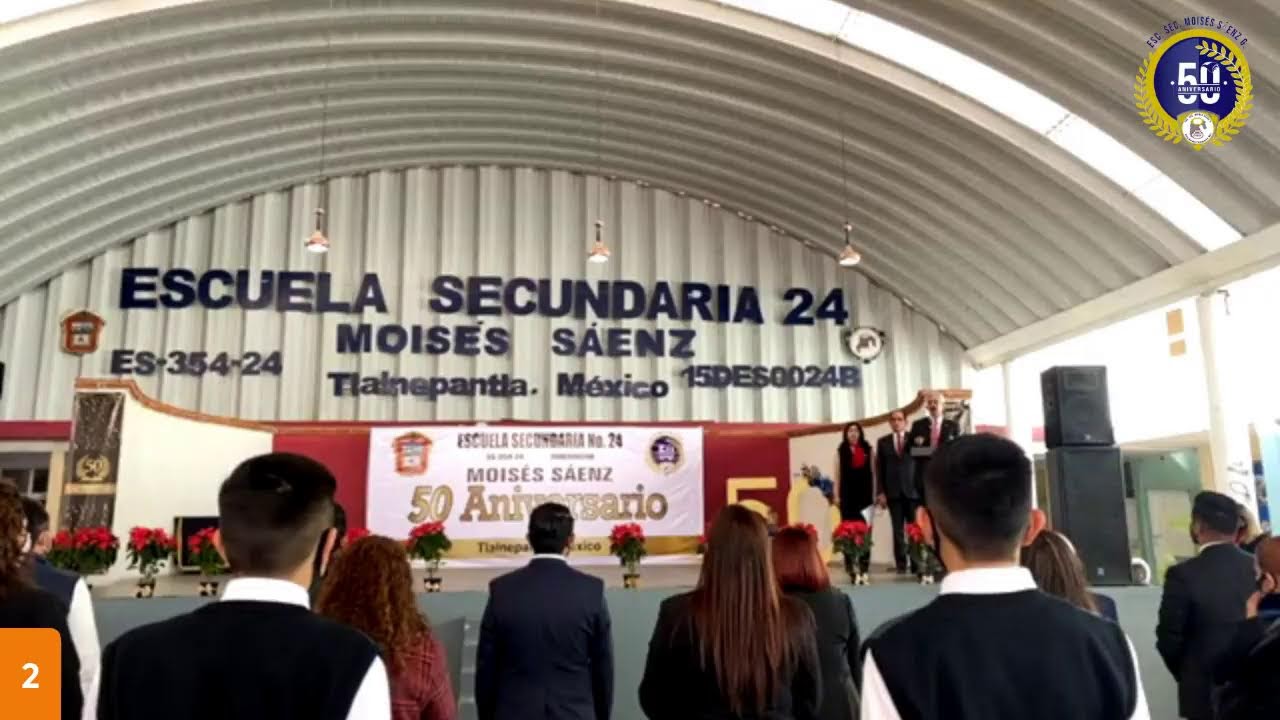 SECUNDARIA "MOISÉS SÁENZ" 50 ANIVERSARIO - YouTube
