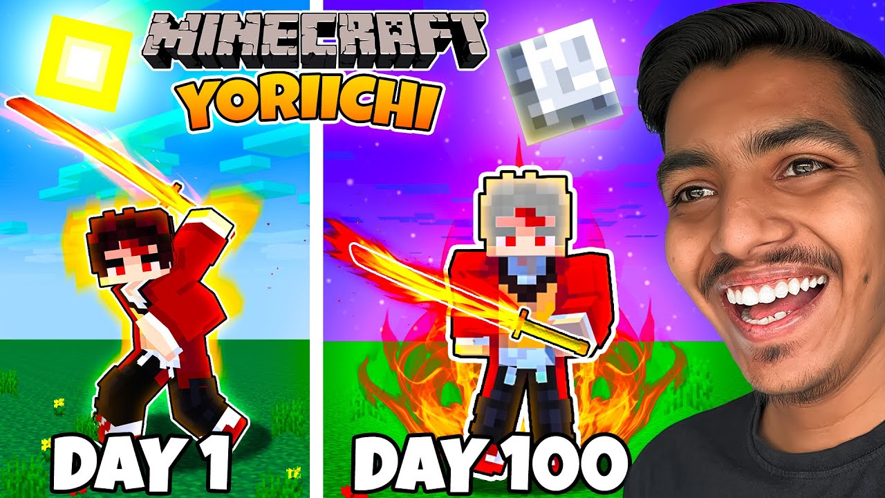I Survived as YORIICHI in Demon Slayer Minecraft! | Minecraft Demon ...