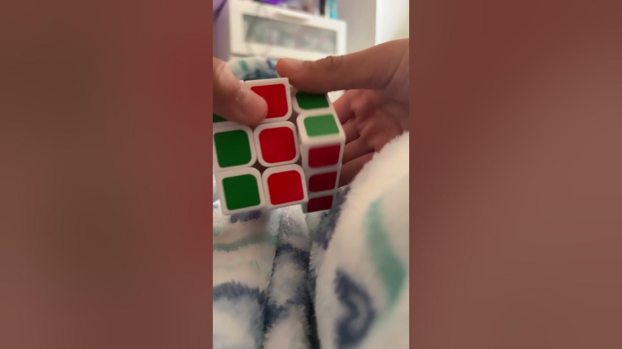 How to make the checker board pattern on rubix cube - YouTube