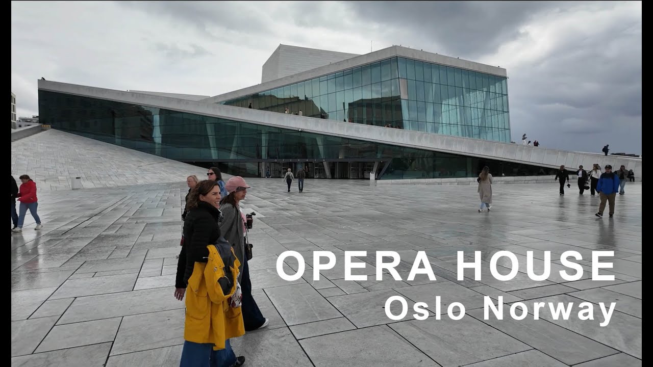 Oslo Opera House Section Opera House In Oslo