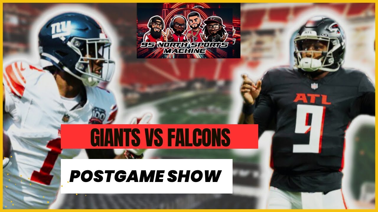 New York Giants vs Atlanta Falcons LIVE Postgame Reaction Show - YouTube
