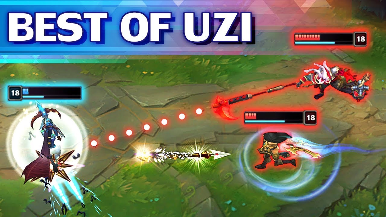 BEST OF UZI MONTAGE | The Greatest Pro ADC to Ever Live - YouTube