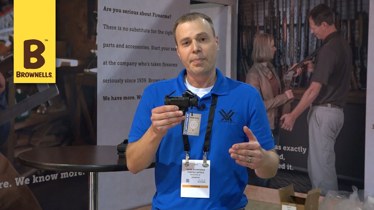 Brownells Shot Show: Vortex Optics - YouTube